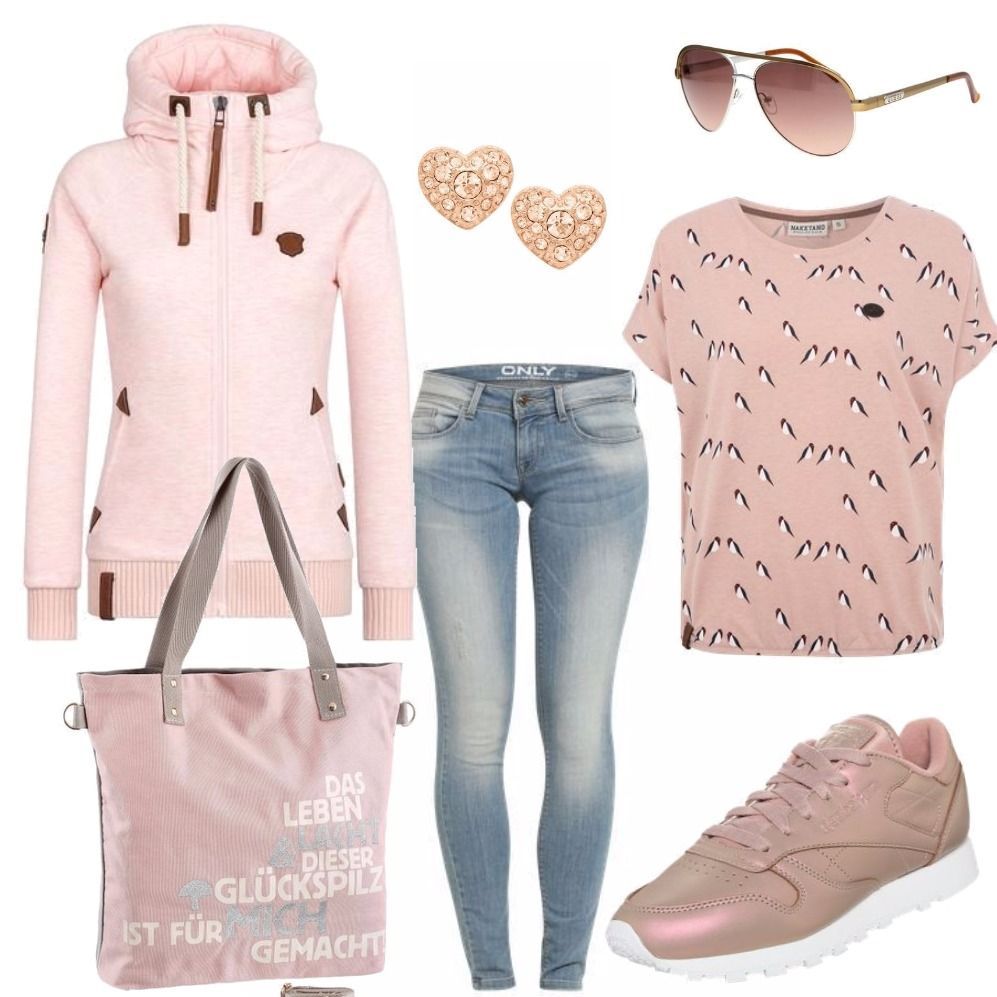 Naketano Reebok Outfit für Damenoutfits zum Nachshoppen auf Stylaholic