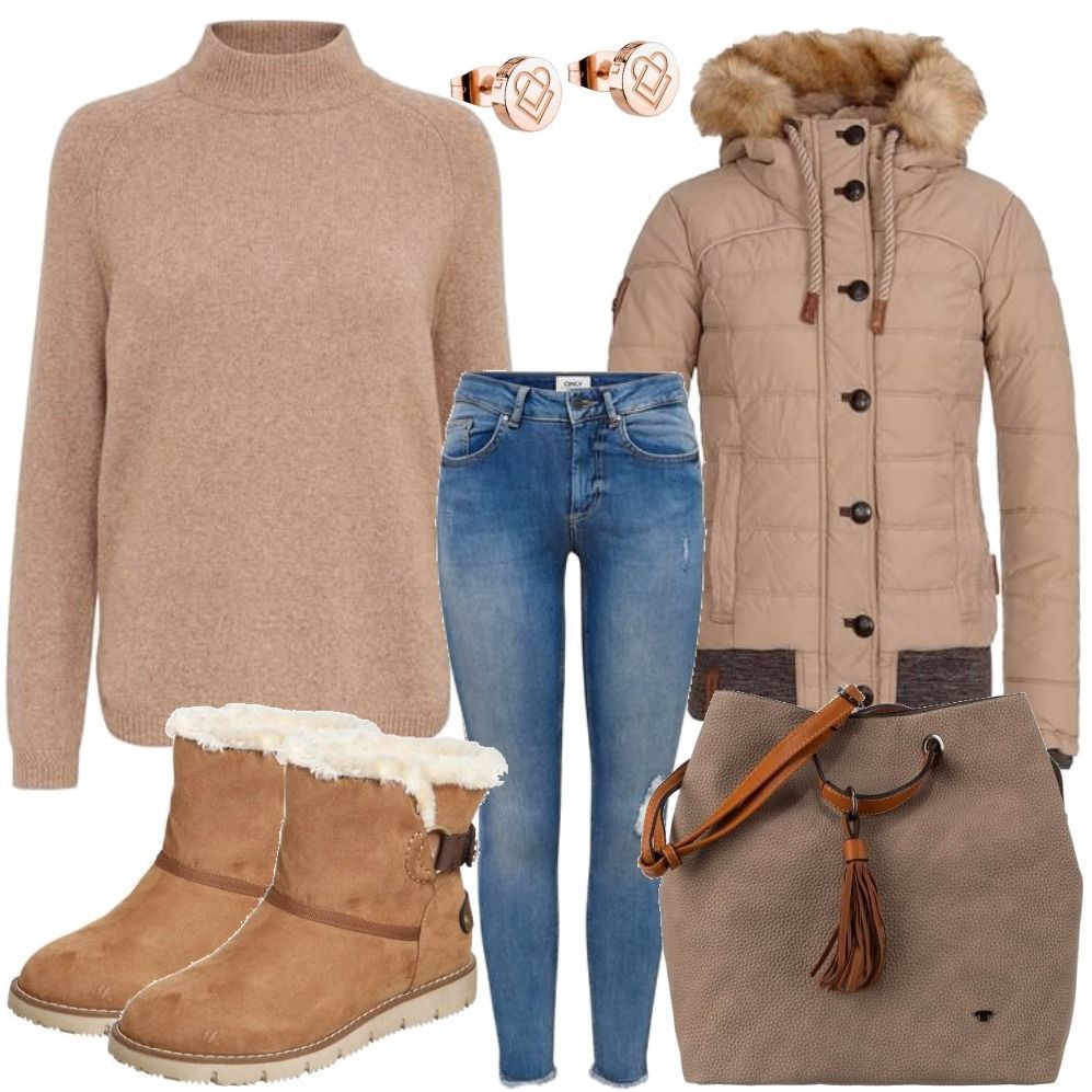 Winter snow TOM TAILOR Outfit für Damenoutfits zum Nachshoppen auf Stylaholic