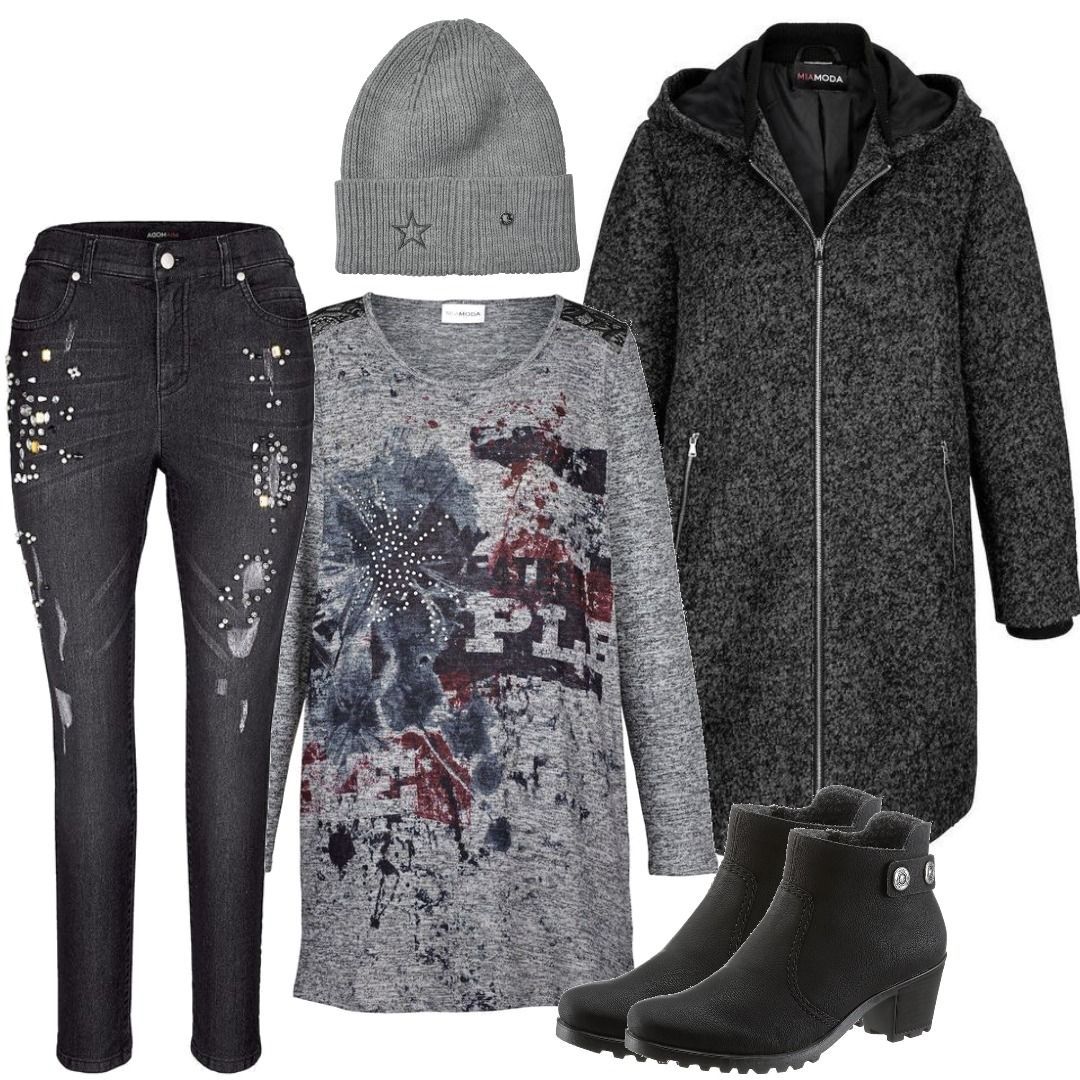 Große Größen Miamoda für Damenoutfits zum Nachshoppen auf Stylaholic