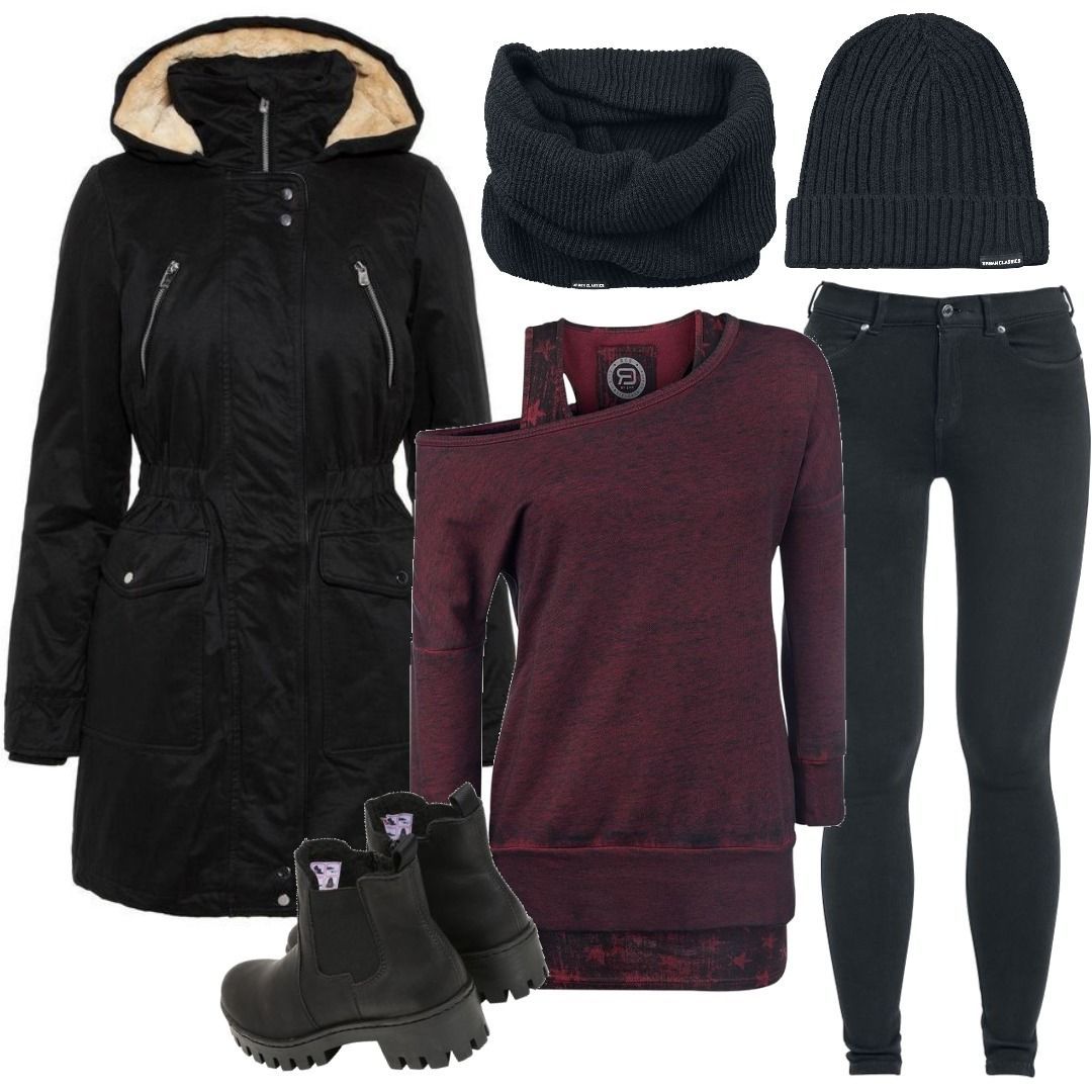 VERO MODA Winter Parka Damen für Damenoutfits zum Nachshoppen auf ...