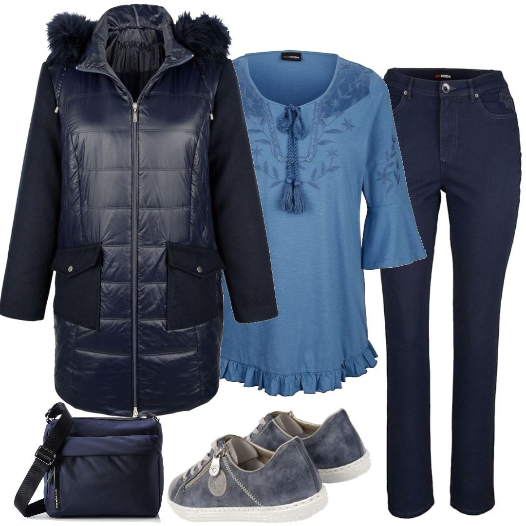 Große Größen Miamoda für Damenoutfits zum Nachshoppen auf Stylaholic