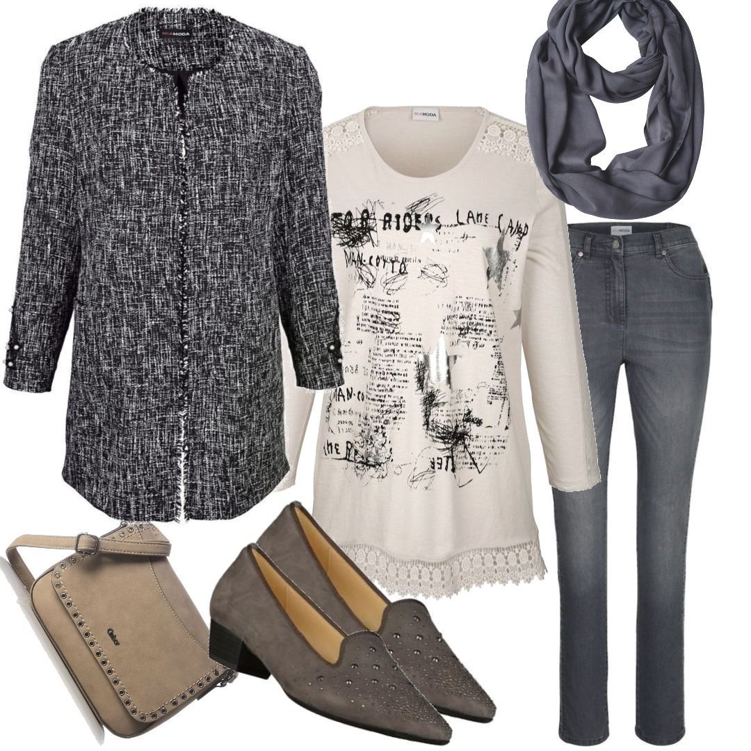 Große Größen Miamoda für Damenoutfits zum Nachshoppen auf Stylaholic