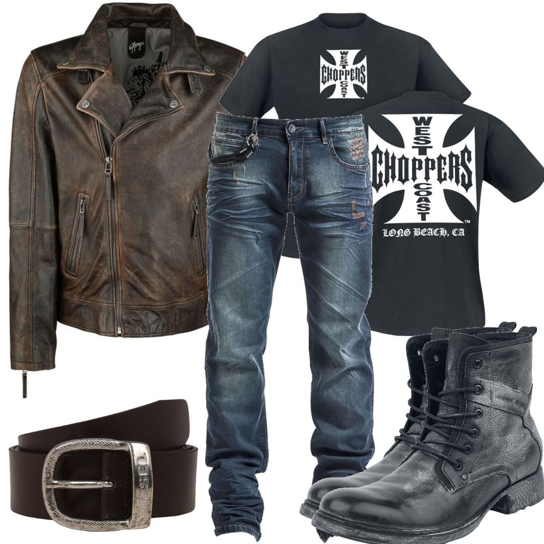 West Coast Choppers Männeroutfit für Herrenoutfits zum Nachshoppen auf ...