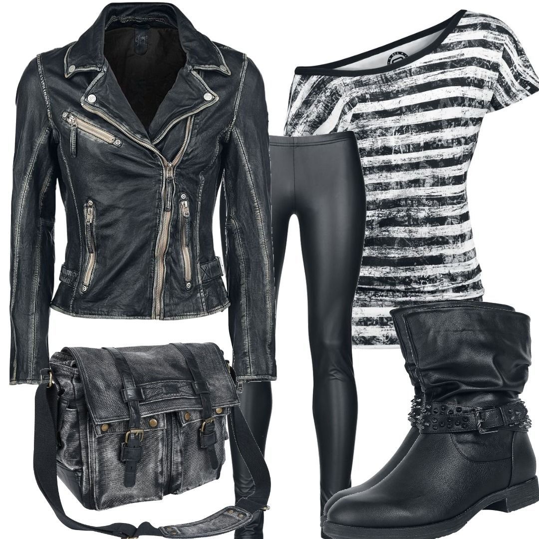 Gipsy PGG Lederjacke EMP Outfit für Damenoutfits zum Nachshoppen auf ...