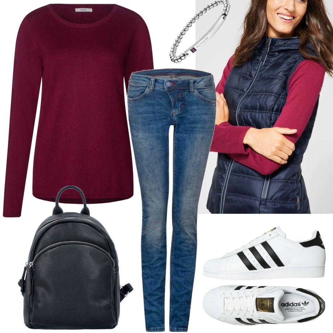 CECIL Softer Pullover Alena Outfit für Damenoutfits zum Nachshoppen auf ...