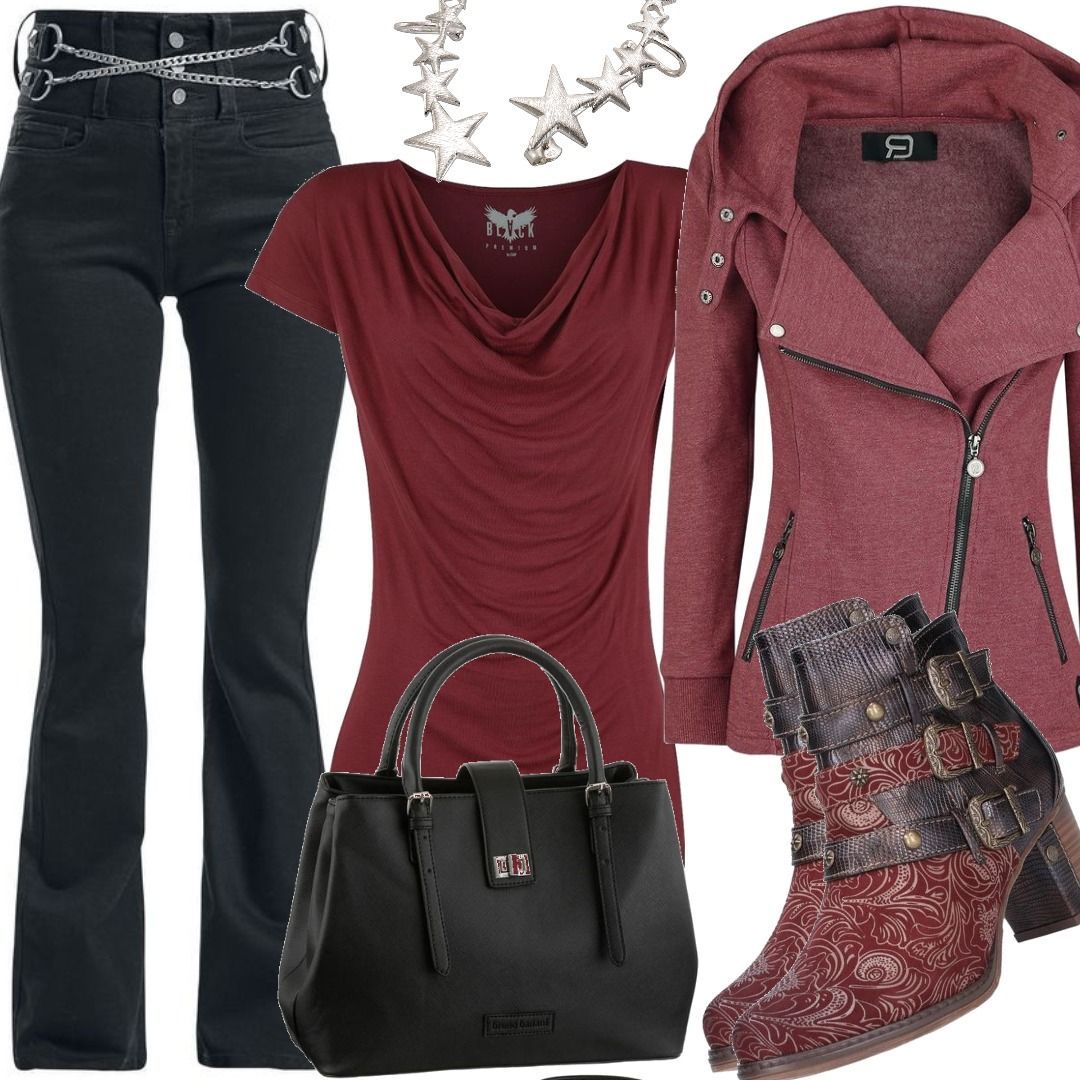 Black Premium by EMP- Grace- Jeans Outfit für Damenoutfits zum ...