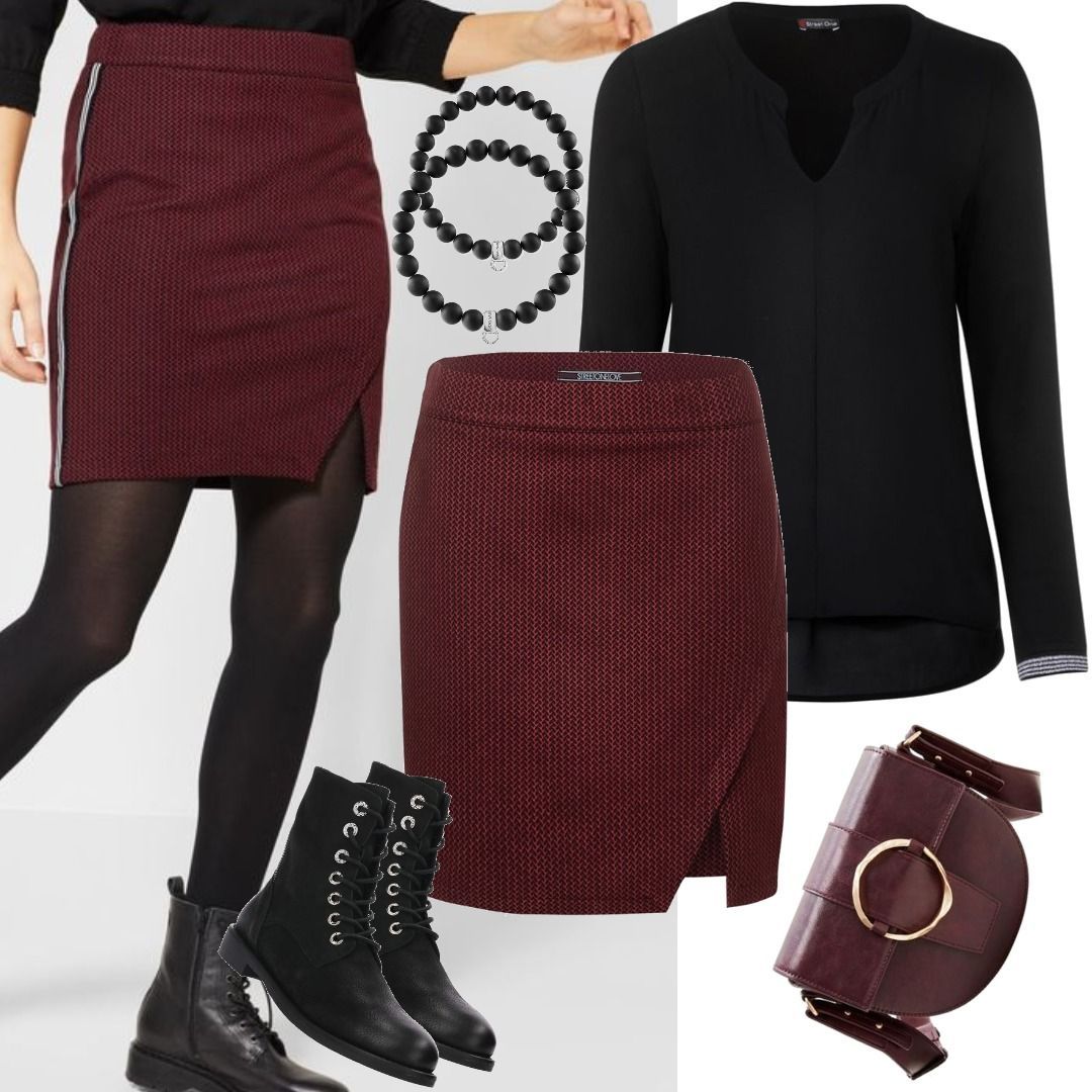 Street One Shirt mit Wellenkante Davia outfit für Damenoutfits zum ...