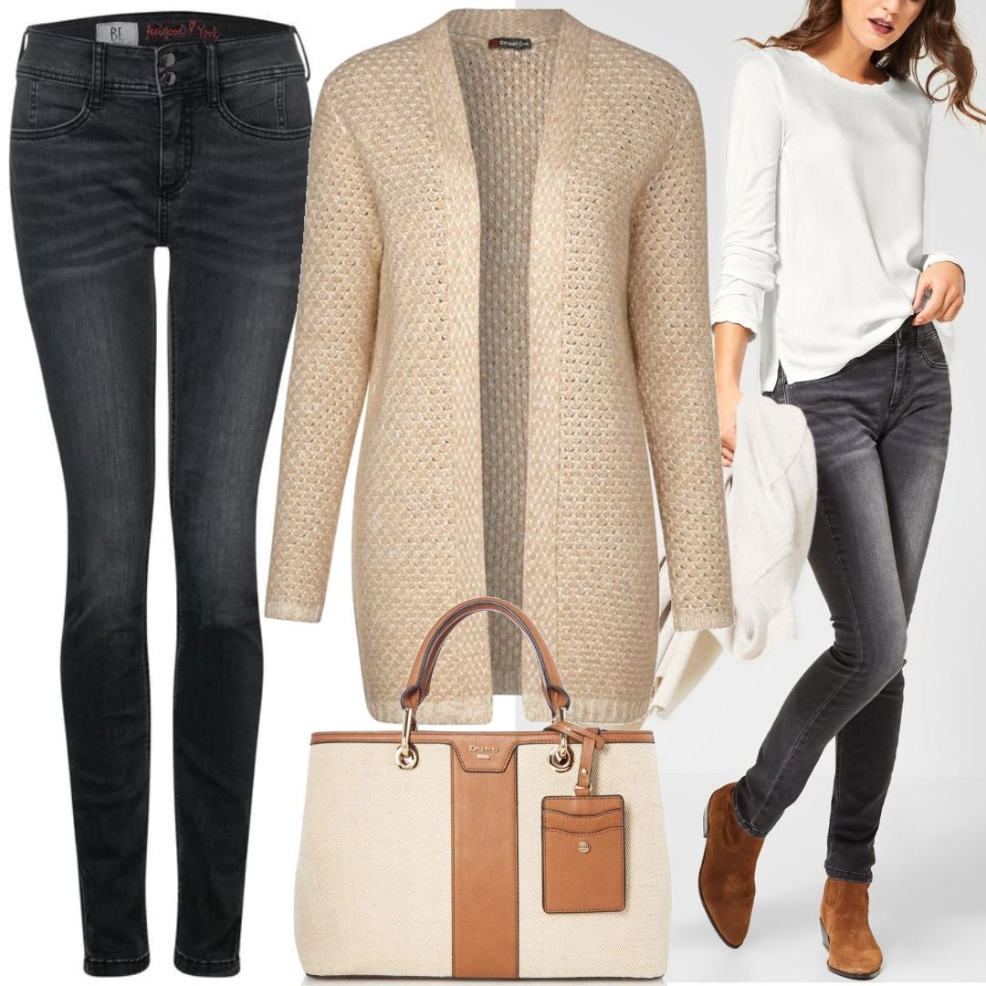 Shirt mit Wellenkante Davia Women Outfit für Damenoutfits zum ...