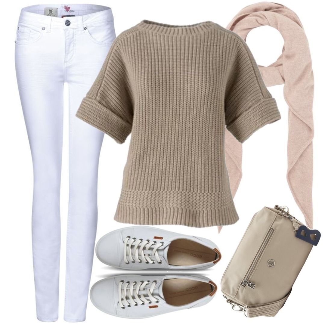 Soft Tones Outfit für Damenoutfits zum Nachshoppen auf Stylaholic