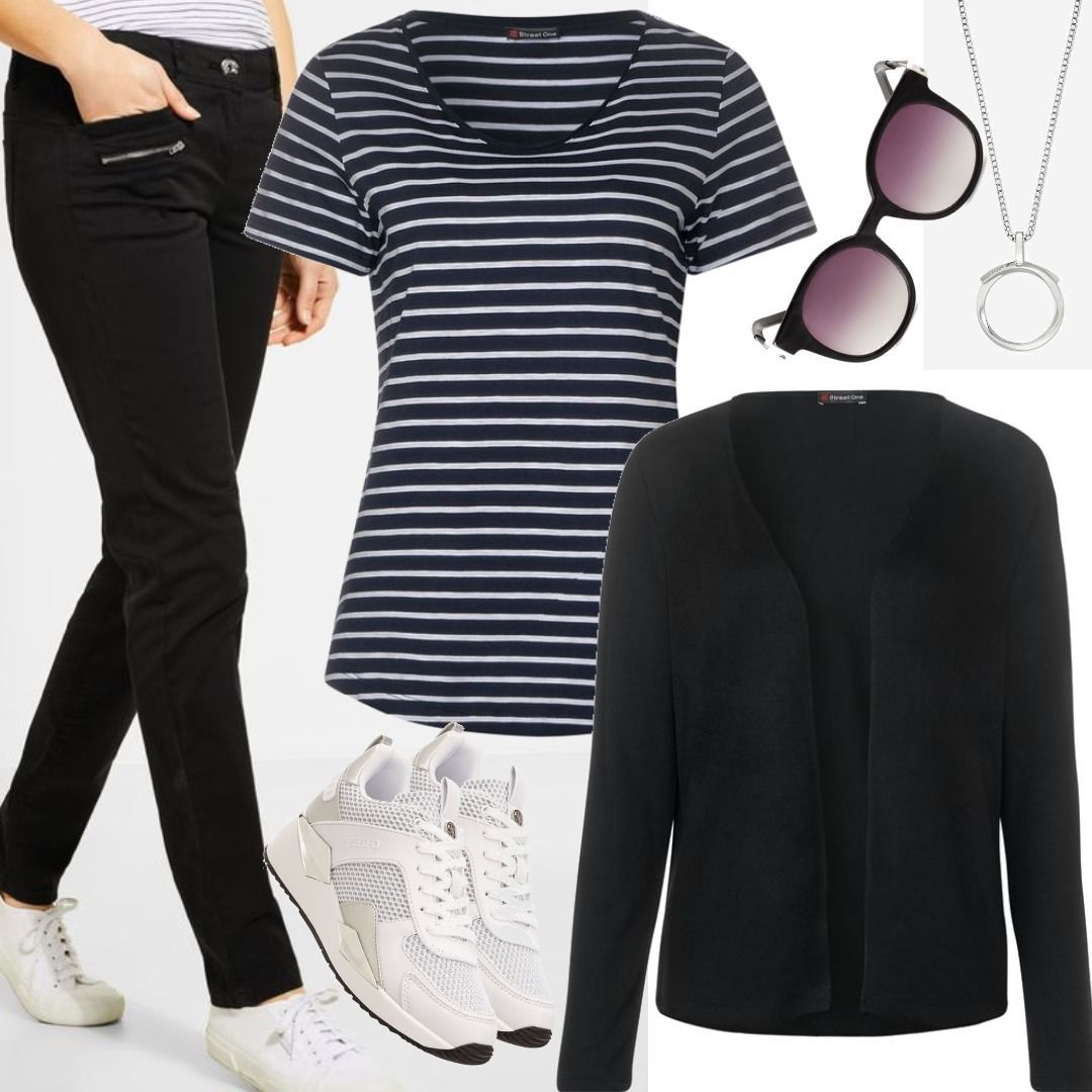 Street One Outfit für Damenoutfits zum Nachshoppen auf Stylaholic