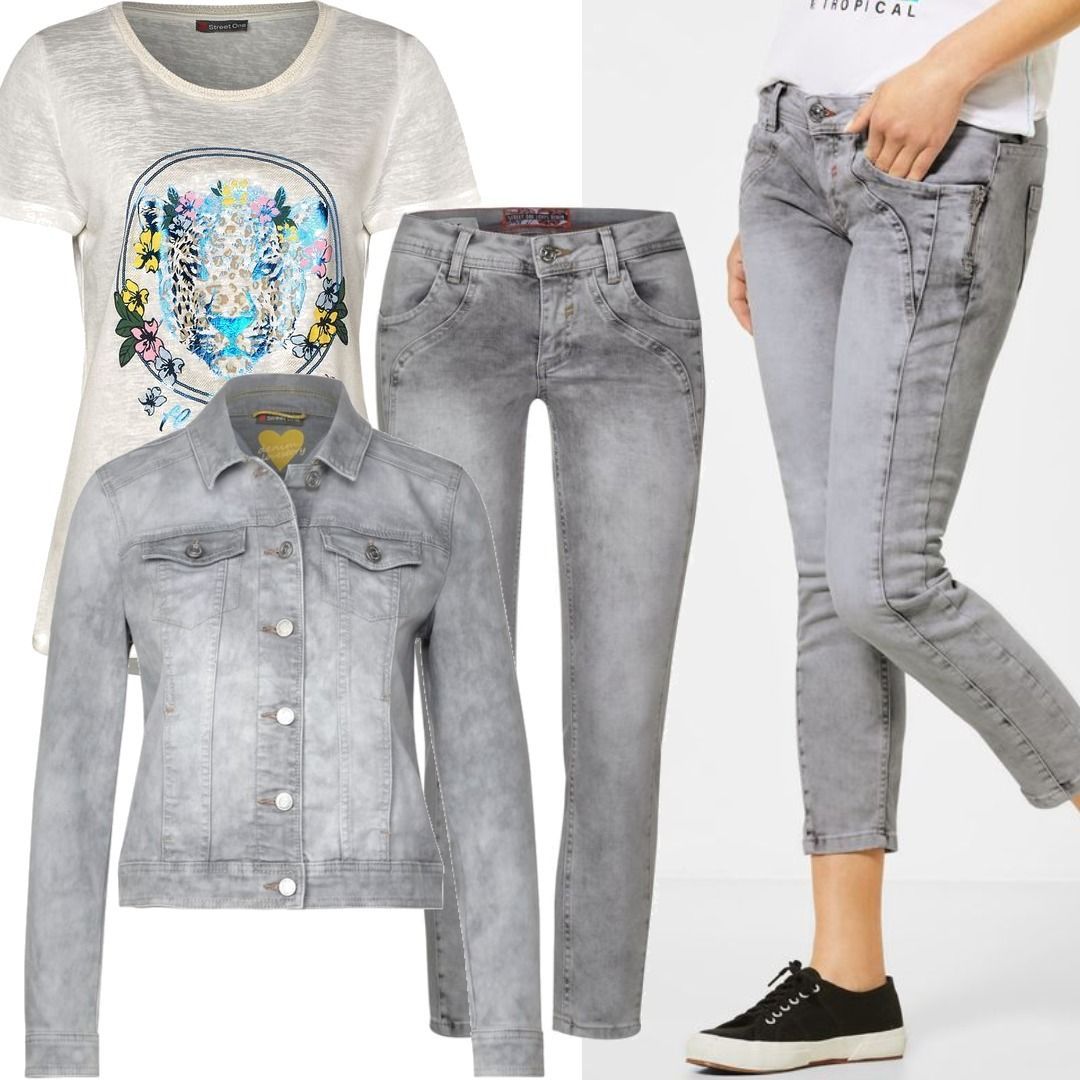 Street One Damen Outfit für Damenoutfits zum Nachshoppen auf Stylaholic