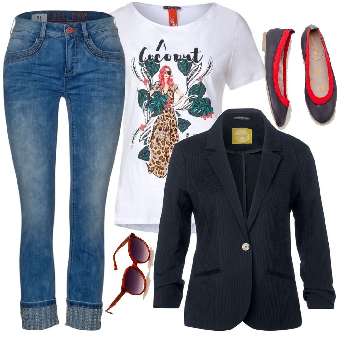 Street One Outfit für Damenoutfits zum Nachshoppen auf Stylaholic