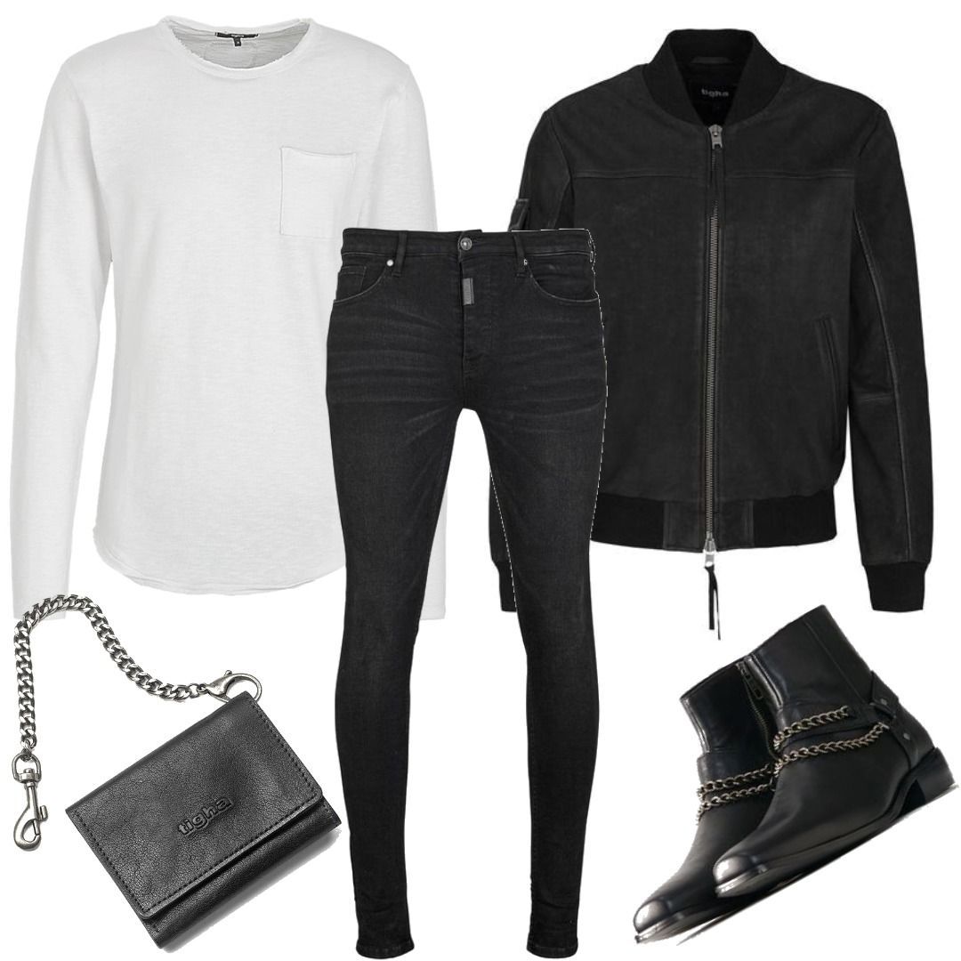 Longsleeve Chibs P. weiß Outfit für Herrenoutfits zum Nachshoppen auf ...