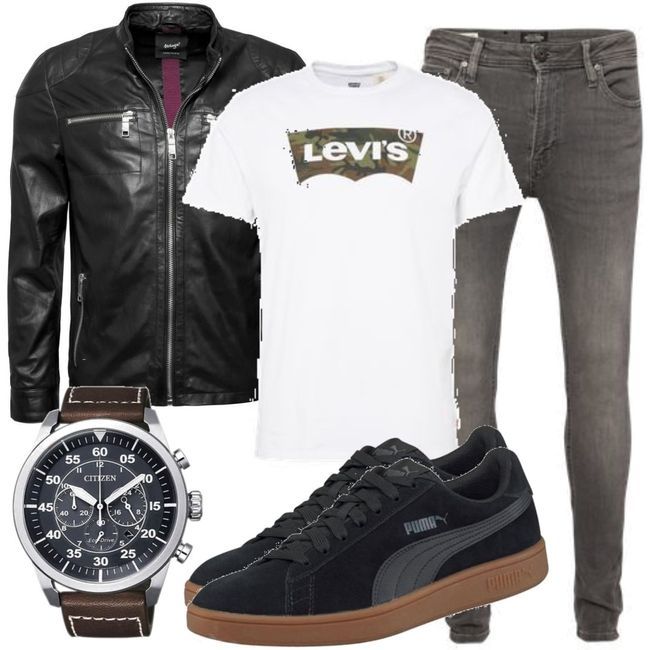 Levis Boy Outfit für Herrenoutfits zum Nachshoppen auf Stylaholic
