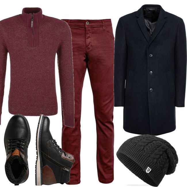 Q S Designed By Denim Rick Rot für Herrenoutfits zum Nachshoppen auf ...