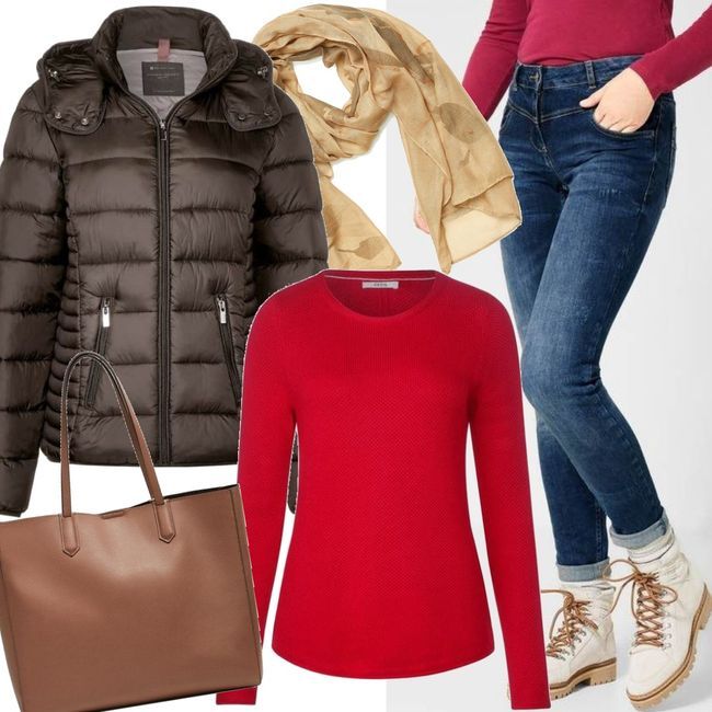 CECIL Denim Charlize mit Crash Jeans Outfit für Damenoutfits zum ...