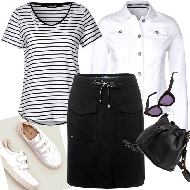 Street One Outfit für Damenoutfits zum Nachshoppen auf Stylaholic