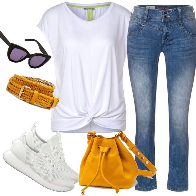 Street One Outfit für Damenoutfits zum Nachshoppen auf Stylaholic